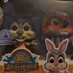 Funko | Other | Splash Mountain Disney Funko Pops 3 Piece Set | Poshmark